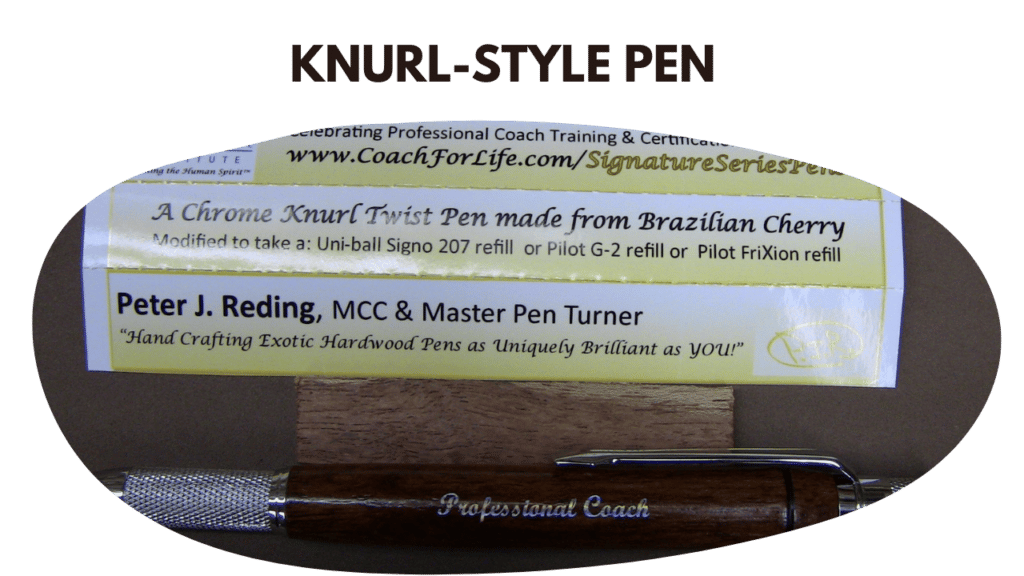 Signature Series Pens - Coach For Life